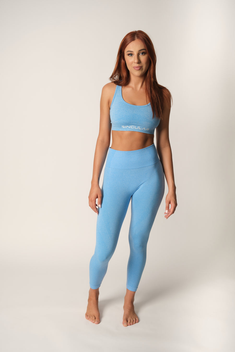Balanced Yoga Set - Sky Blue | Yoga Outfit Sets – Singular Official