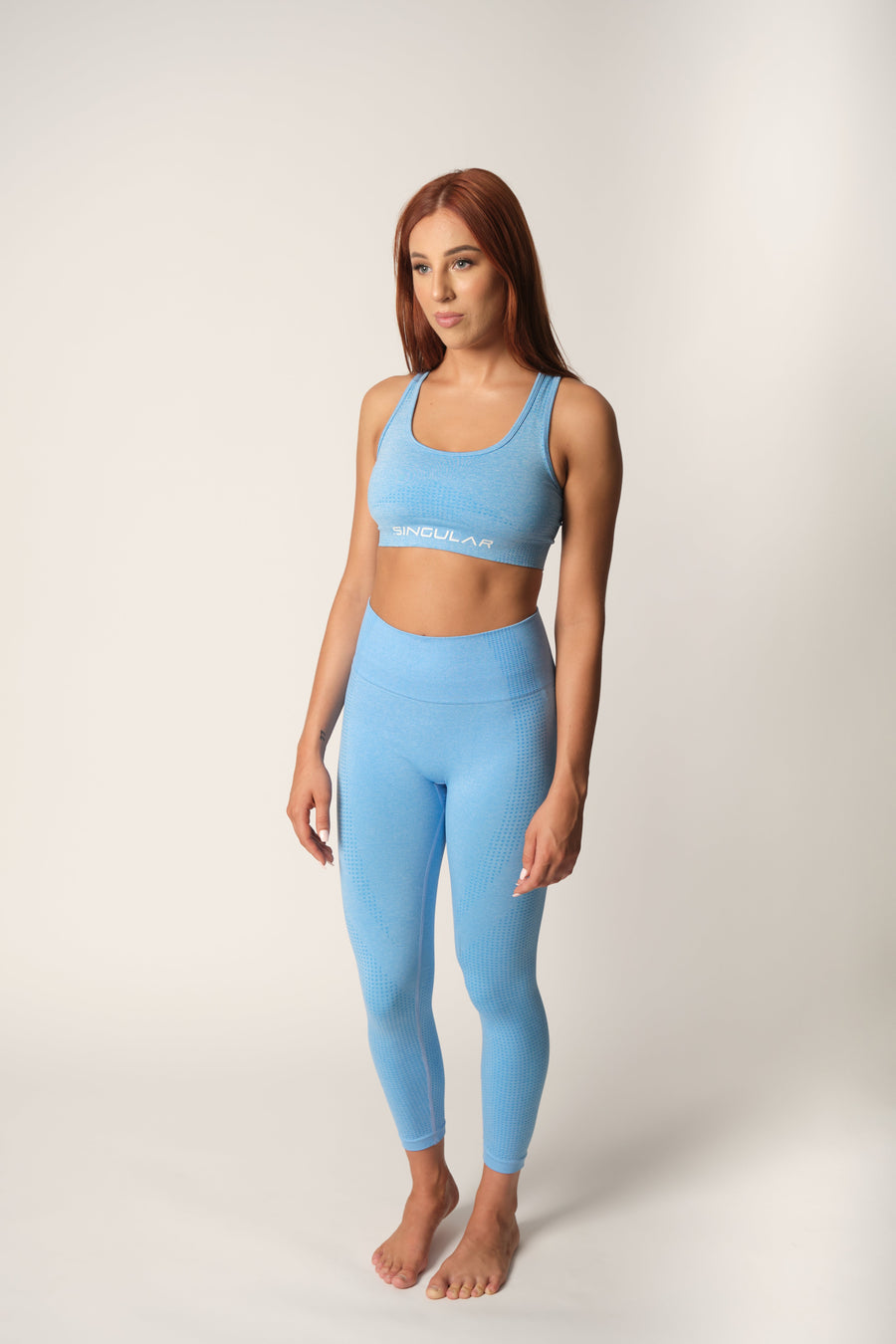 Balanced Yoga Set - Sky Blue | Yoga Outfit Sets – Singular Official